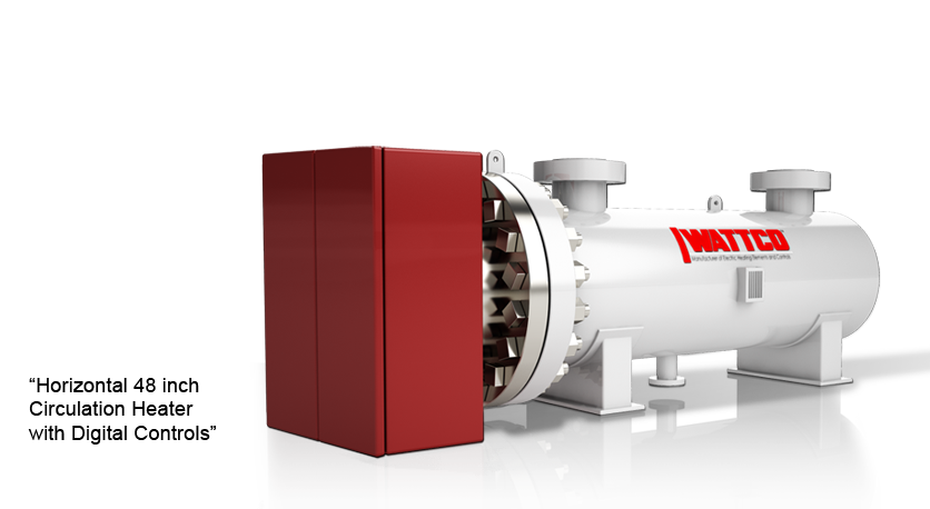 Big Circulation Heater with Controls - Wattco