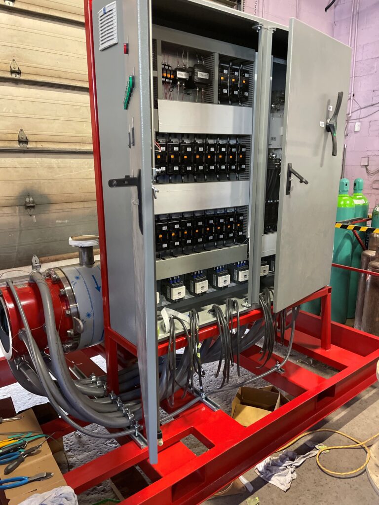 Control Panel on skid - Wattco